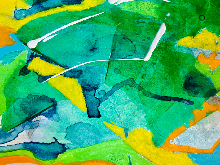 ORIGINAL ABSTRACT PAINTINGS FOR SALE BY NYC ARTIST ALLIE OLSON – ALLIE ...