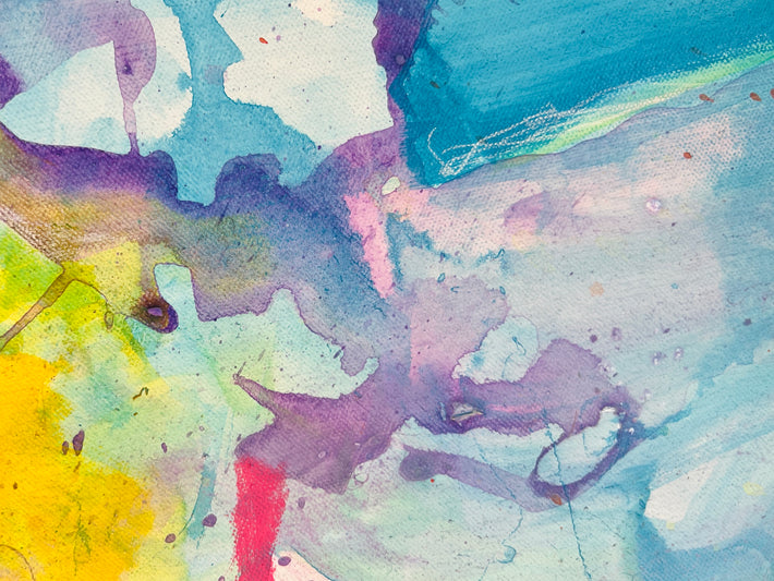 ORIGINAL ABSTRACT PAINTINGS FOR SALE BY NYC ARTIST ALLIE OLSON – ALLIE ...